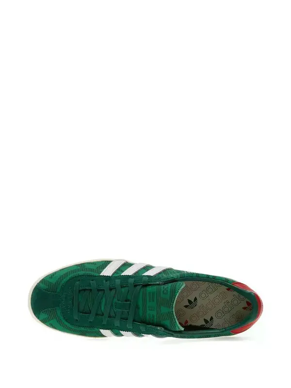 Adidas Mexicana Striped Pattern Sneakers - Green