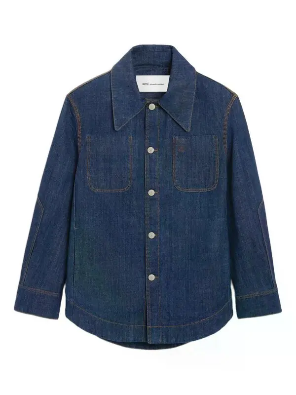 AMI Paris De Coeur Oversized Overshirt