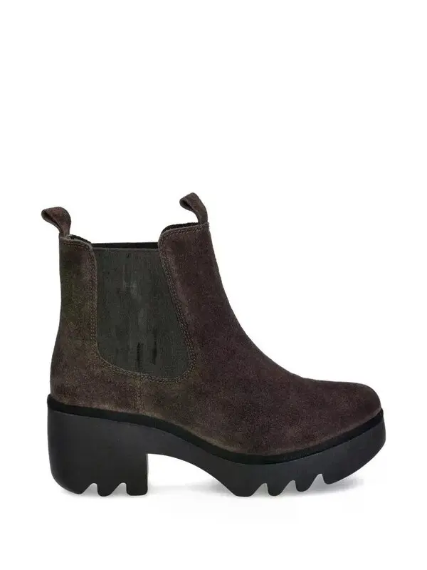 Fly London Pull-tab Block-heel Boots