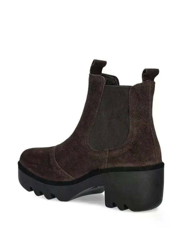 Fly London Pull-tab Block-heel Boots