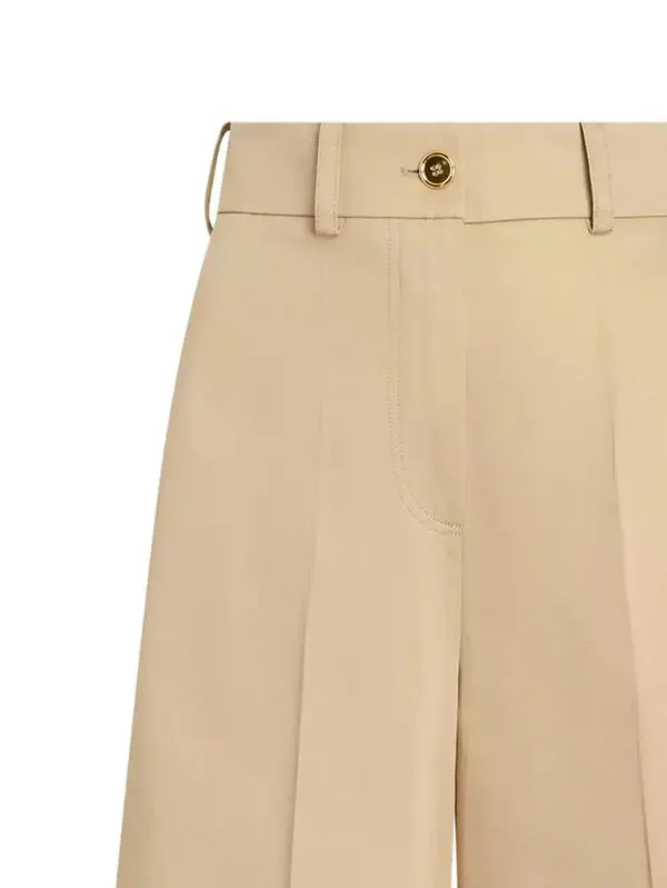 PATOU Belt-loops Bermuda Shorts - Neutrals