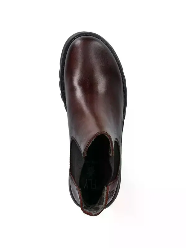 Fly London Leather Chelsea Boots