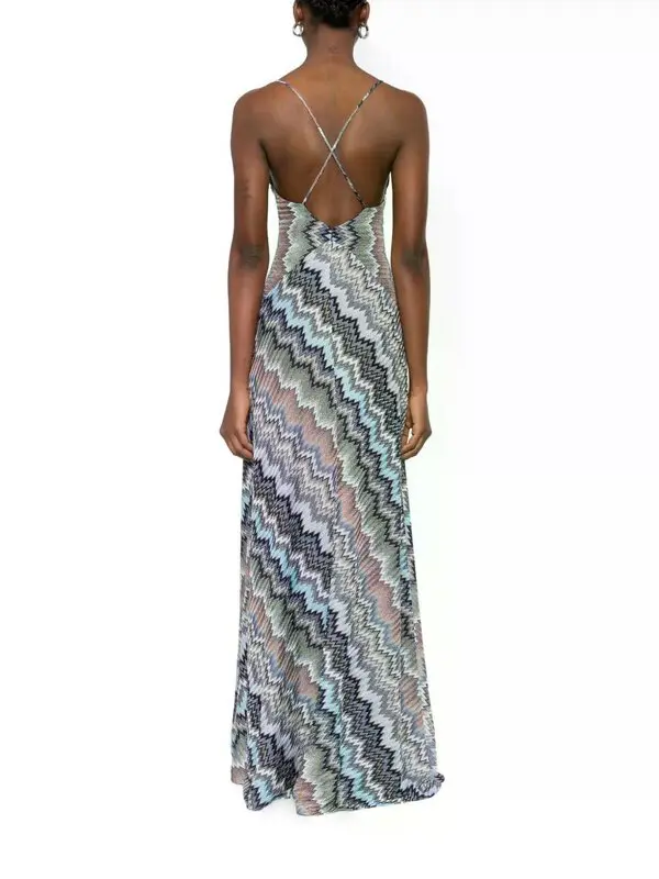 Missoni Chevron Strap Maxi Dress