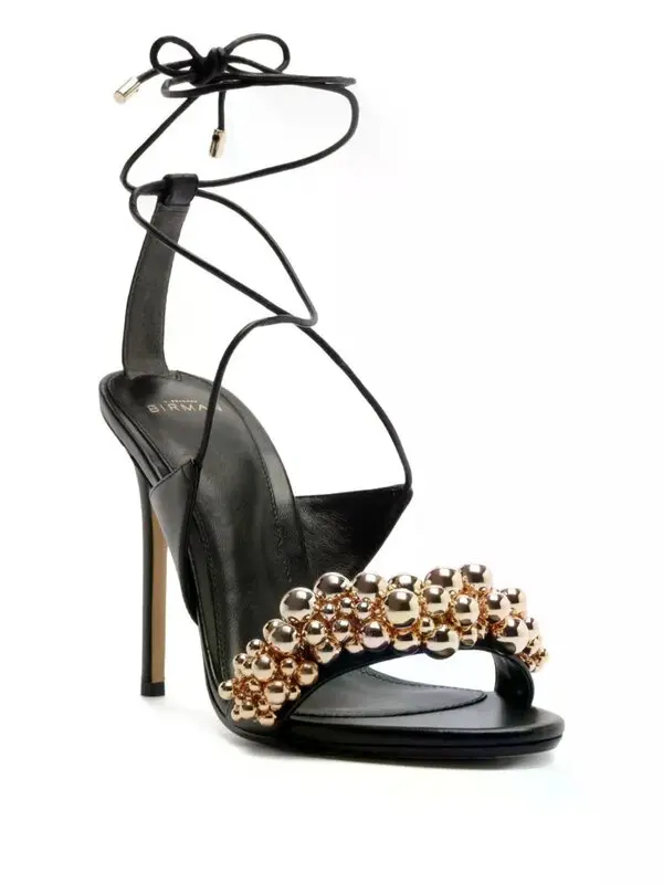 ALEXANDRE BIRMAN 100mm Gia Beaded Sandals