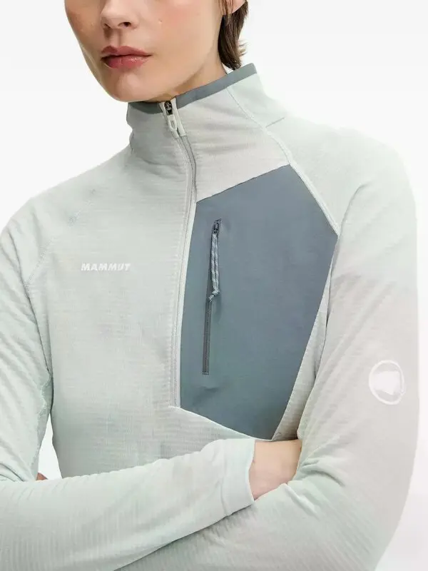 MAMMUT High Neck Zip Detail Sweatshirt
