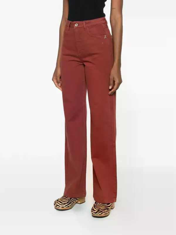 Patrizia Pepe High-waist Straight Leg Jeans