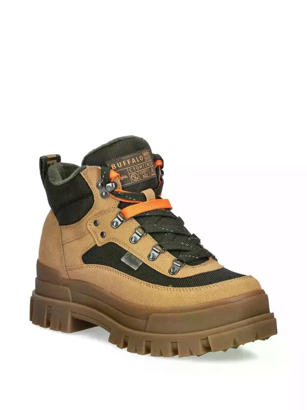 BUFFALO Aspha Lug-sole Lace-up Boots