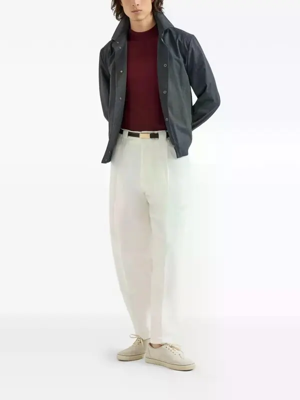 Brunello Cucinelli Bonded Virgin Wool Fresco Jacket