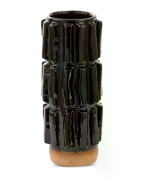 POLSPOTTEN Structure Textured Ceramic Vase