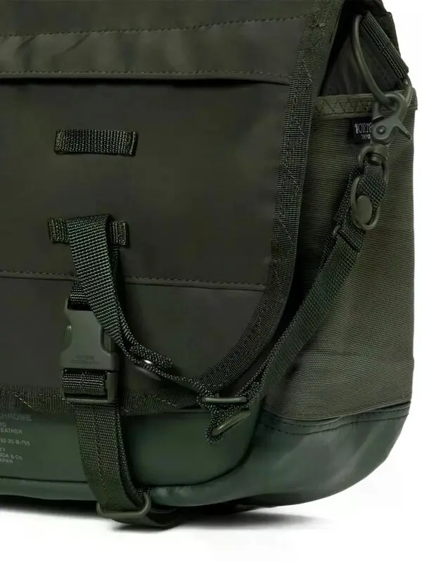 PORTER-YOSHIDA & CO Buckle Messenger Bag - Green