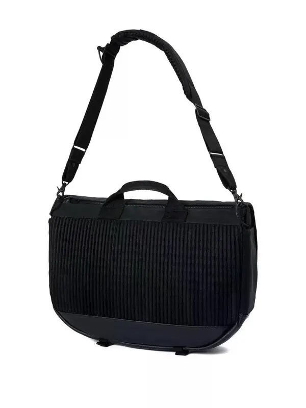 PORTER-YOSHIDA & CO Buckle Strap Messenger Bag - Black