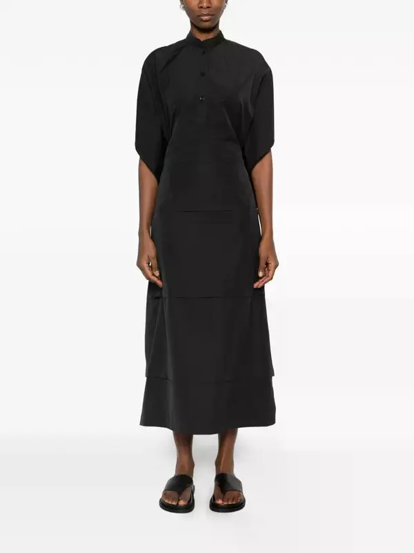 LITKOVSKA Button-fastening Midi Dress