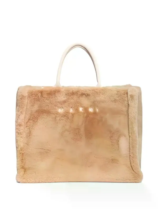 Marni Faux-fur Tote Bag