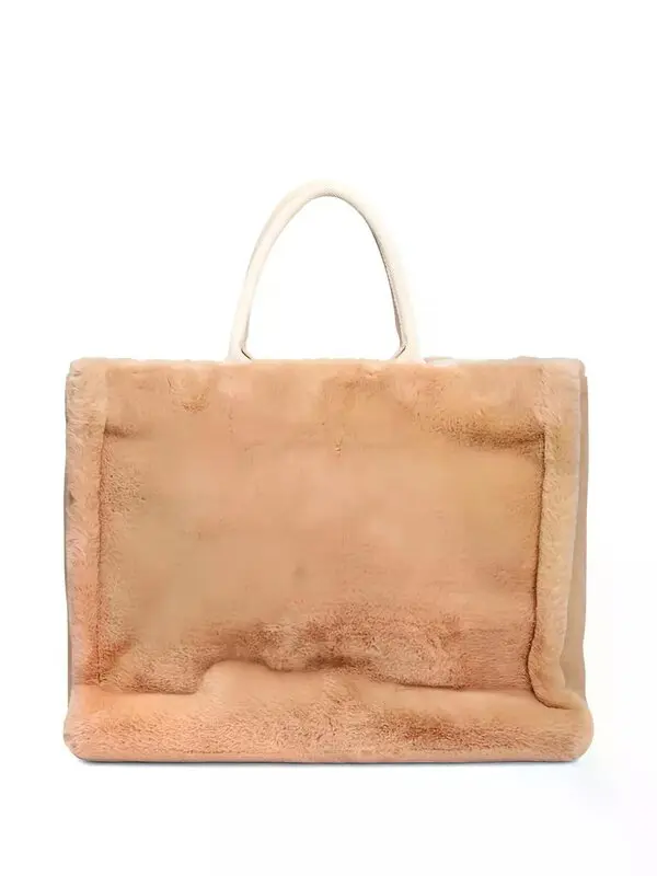 Marni Faux-fur Tote Bag