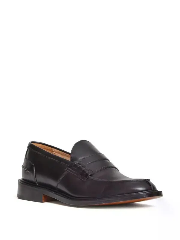 TRICKER'S James Leather Loafers - Black