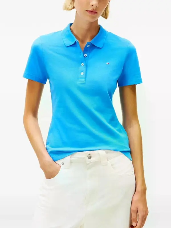 Tommy Hilfiger Buttoned Polo Top