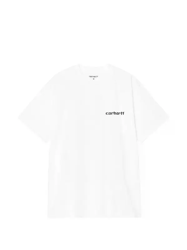 Carhartt Work In Progress Archive Script Logo Graphic T-shirt - White