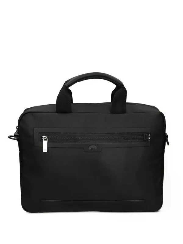 BOSS Zip Top Laptop Bag - Black