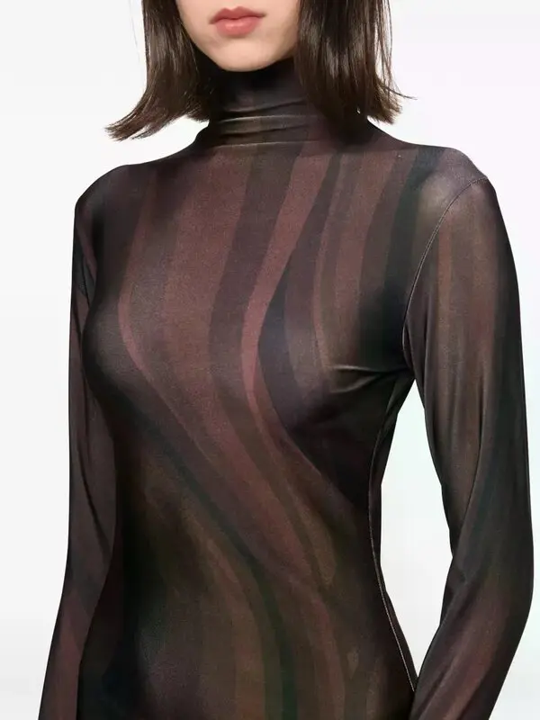 ATU BODY COUTURE Printed Maxi Dress