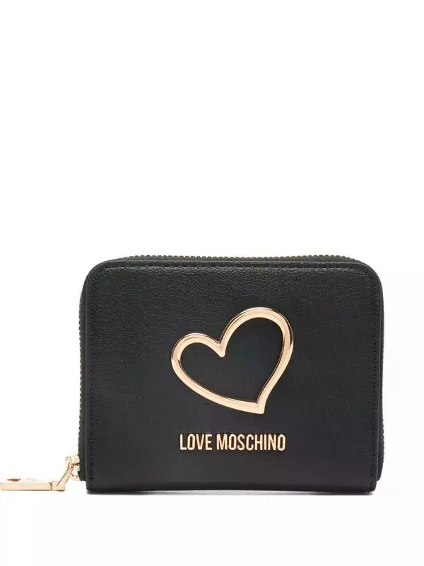 Moschino Heart Portafogli Wallet - Black