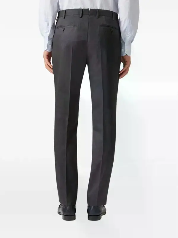 Pal Zileri Buttoned Straight Leg Trousers