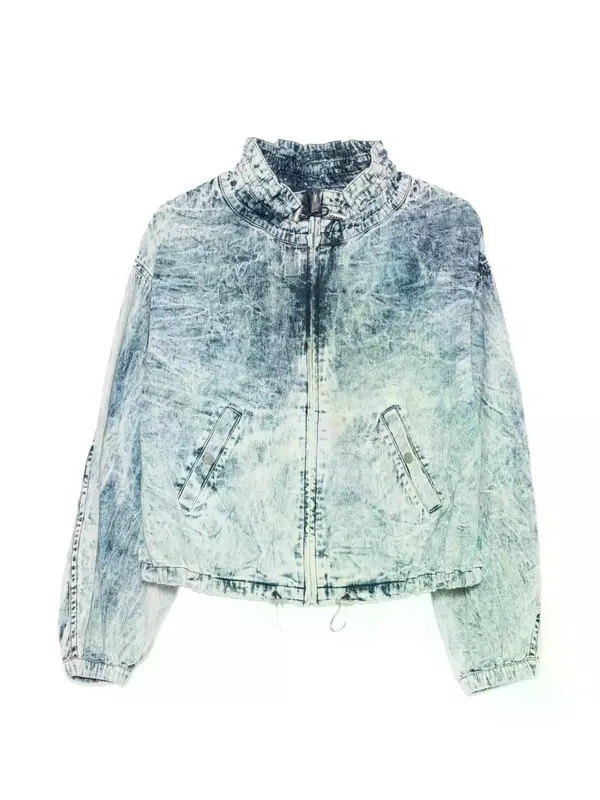 MARANT ETOILE Zipped Denim Jacket