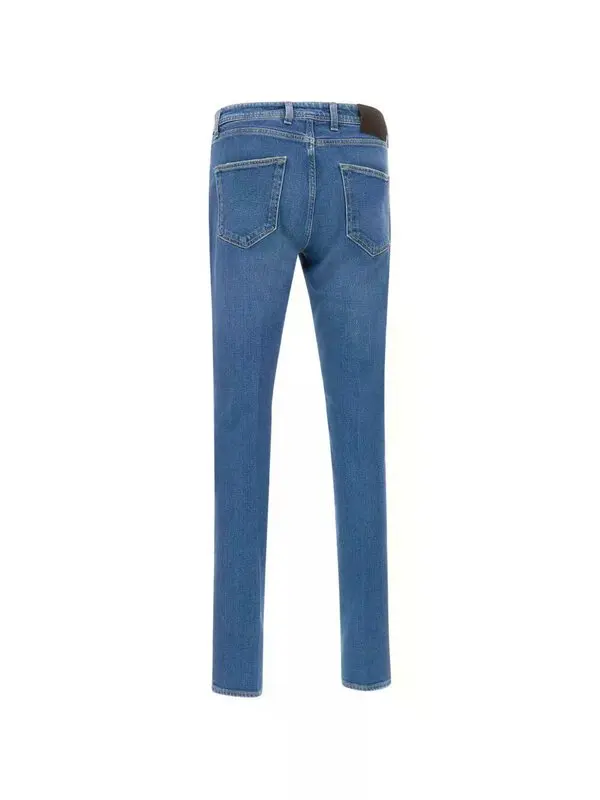 BRIGLIA 1949 Five-pocket Straight Leg Jeans