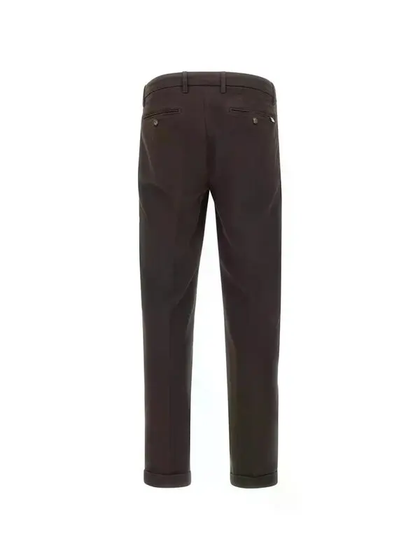RE-HASH Mucha Pleated Turn-up Hem Chinos