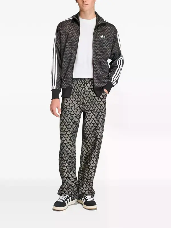 Adidas Monogram-print Jeans