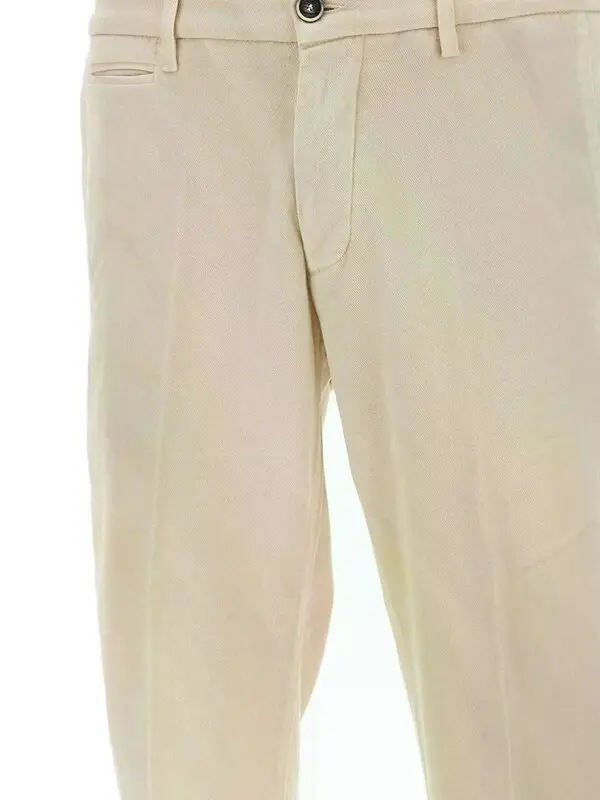 RE-HASH Mucha Cuffed-hem Chinos - Neutrals