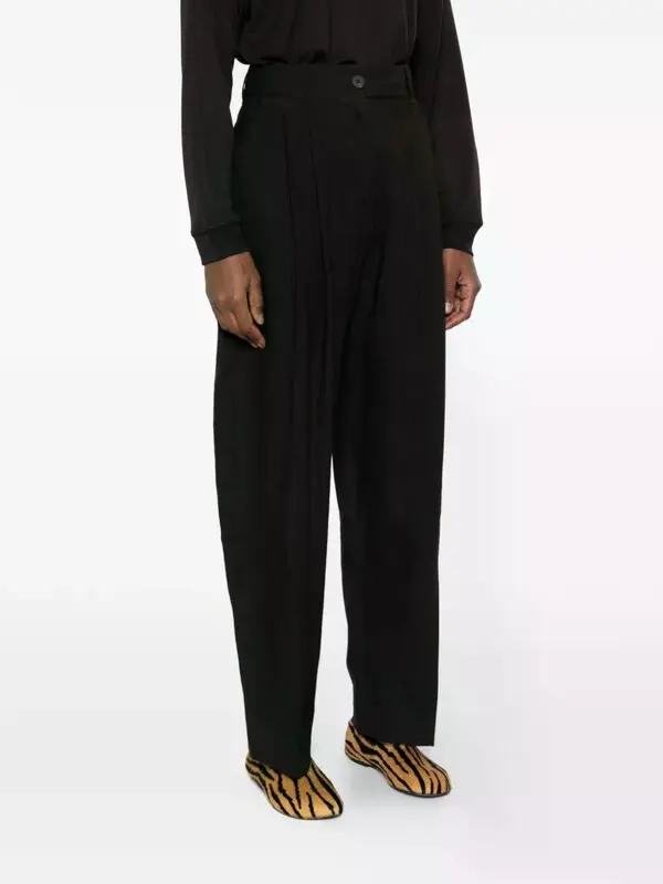Studio Nicholson Acuna Pleated Trousers - Black