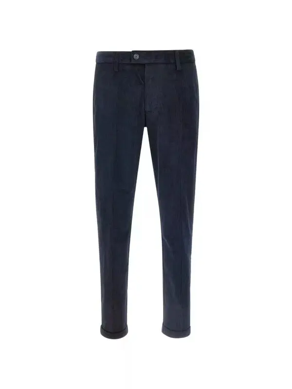 RE-HASH Pleated Cotton Trousers