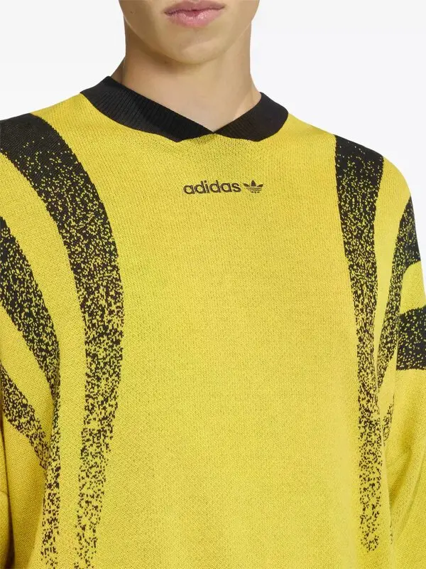 Adidas Santiago Stripes Crew-neck Sweater