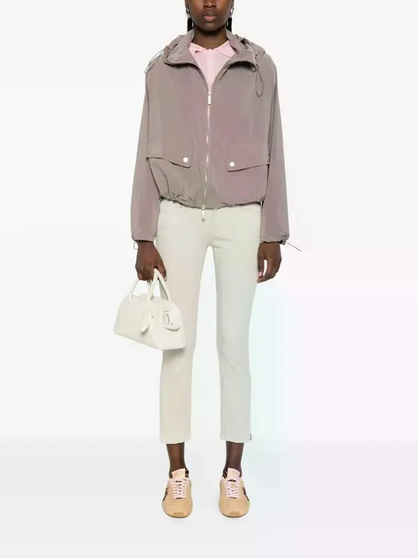 Emporio Armani Hooded Jacket With Flap Pockets