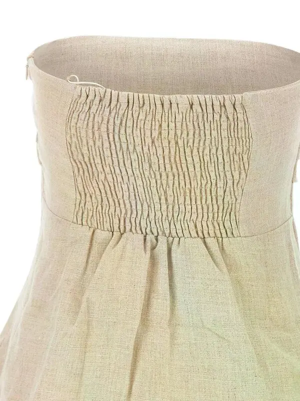 Faithfull The Brand Strapless Ruched Top