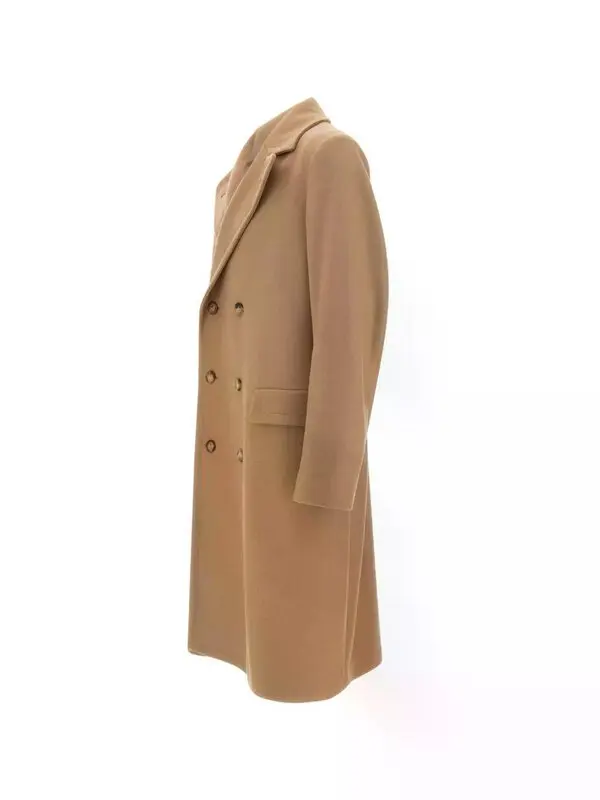 Boglioli Double-breasted Peak-lapel Coat