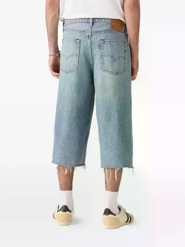LEVI'S 478™ Baggy Capri Denim Shorts - Blue