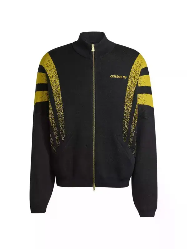 Adidas Santiago Striped Zip Jacket - Black