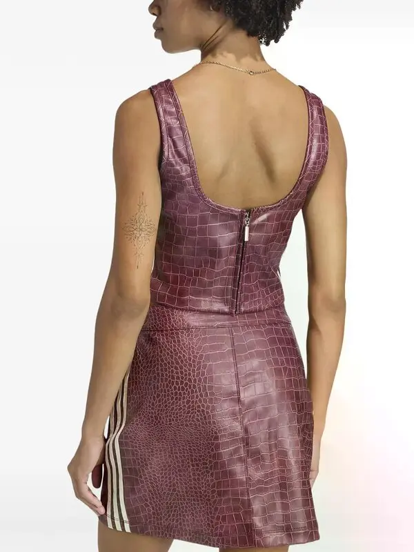 Adidas Crocodile-effect Corset