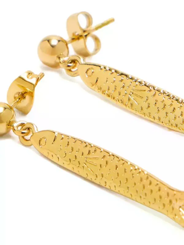 Anni Lu Hippie Fish Drop Earrings