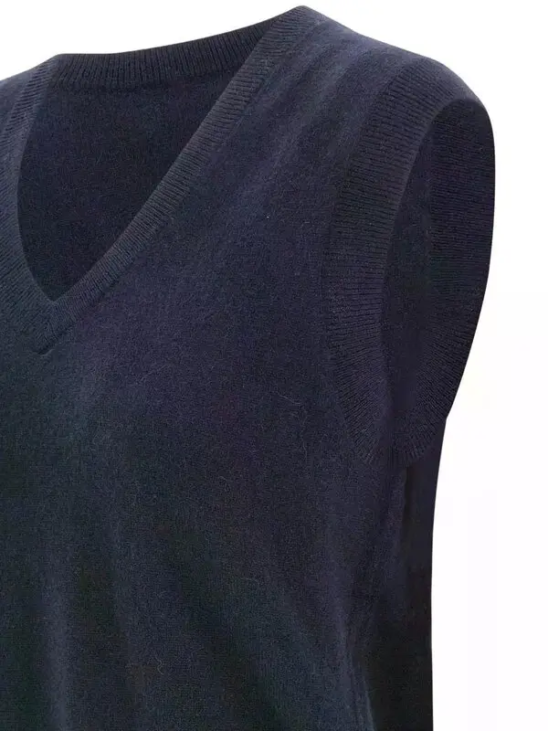 NOT SHY Ribbed V-neck Top
