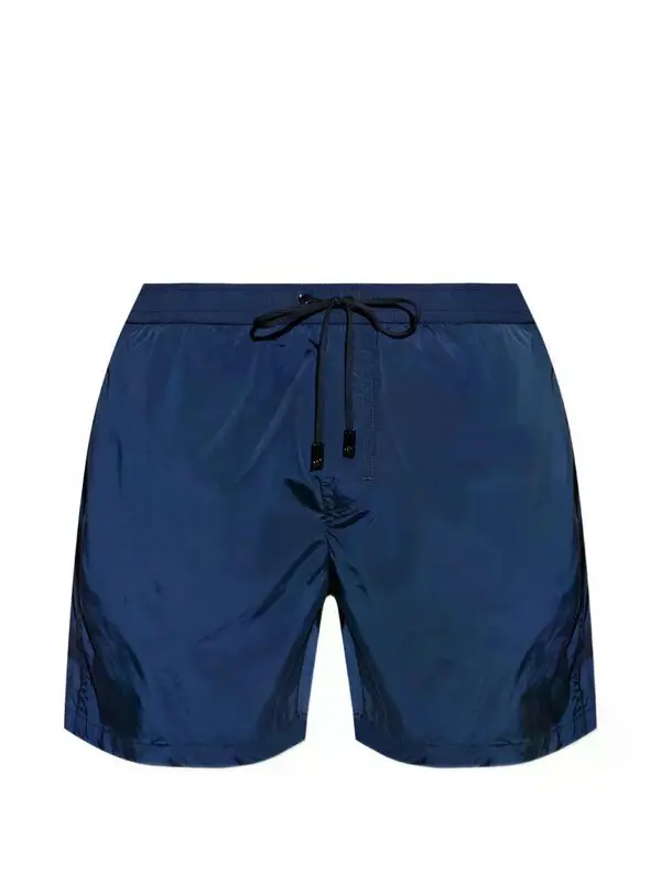 Giorgio Armani Drawstring Swim Shorts - Blue