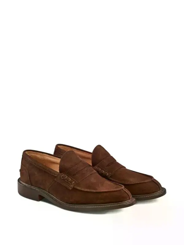 TRICKER'S James Suede Loafers - Brown