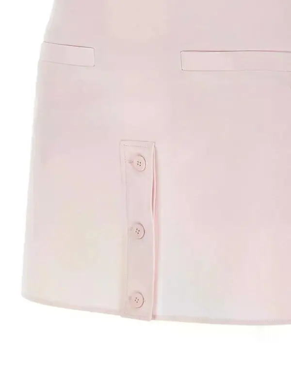 COURREGES Welt-pocket Mini Skirt - Pink