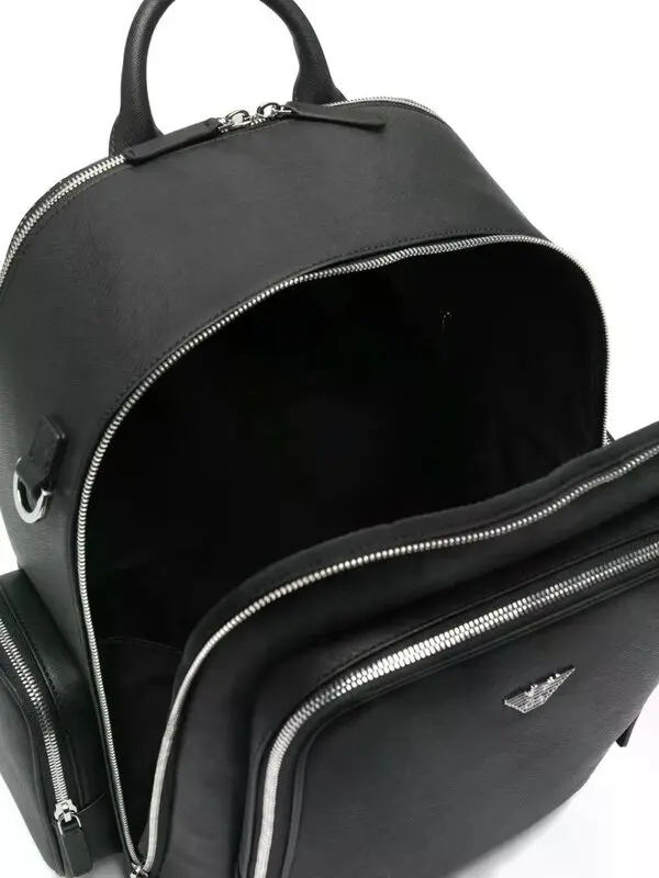 Emporio Armani Zipped Backpack