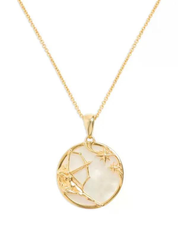 FREYA ROSE Sagittarius Star-sign Necklace - Gold