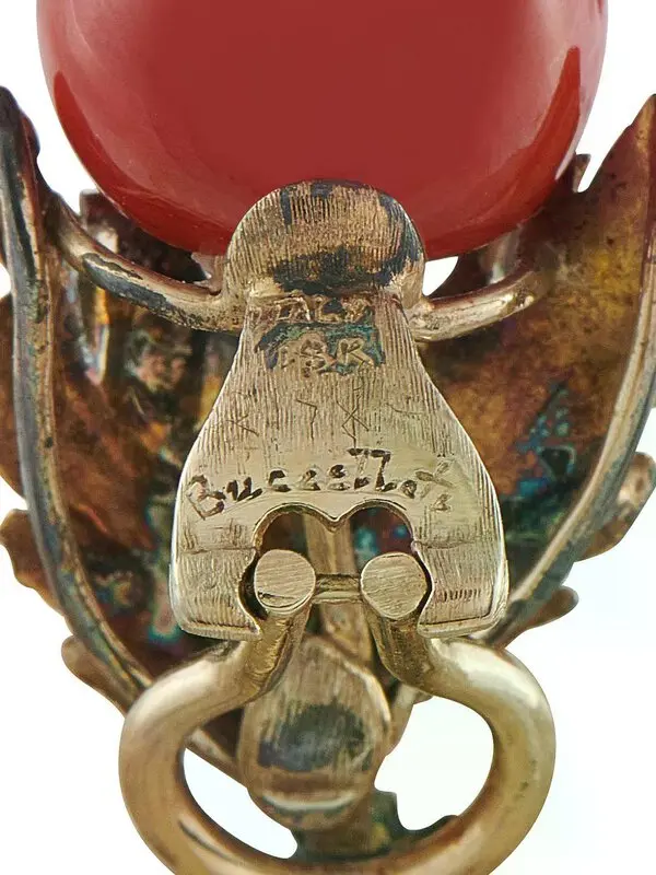 Buccellati Coral Clip-on Earrings