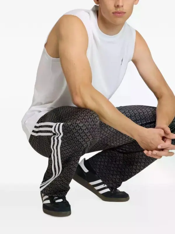 Adidas Firebird Logo-print Stripe Track Pants