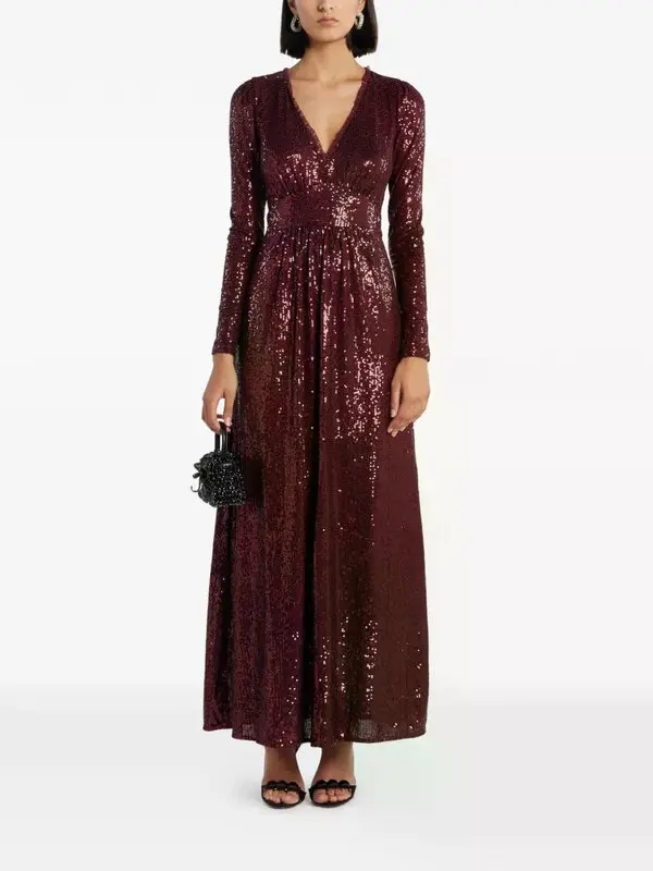 NEEDLE & THREAD Chelsea Sequin Midi Dress
