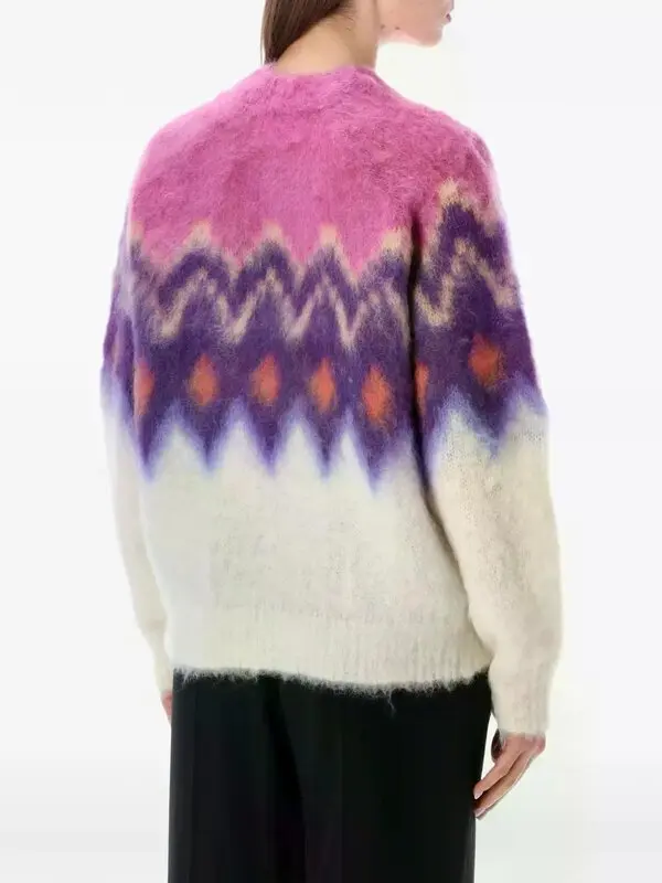 MARANT ETOILE Diamond-pattern Sweater